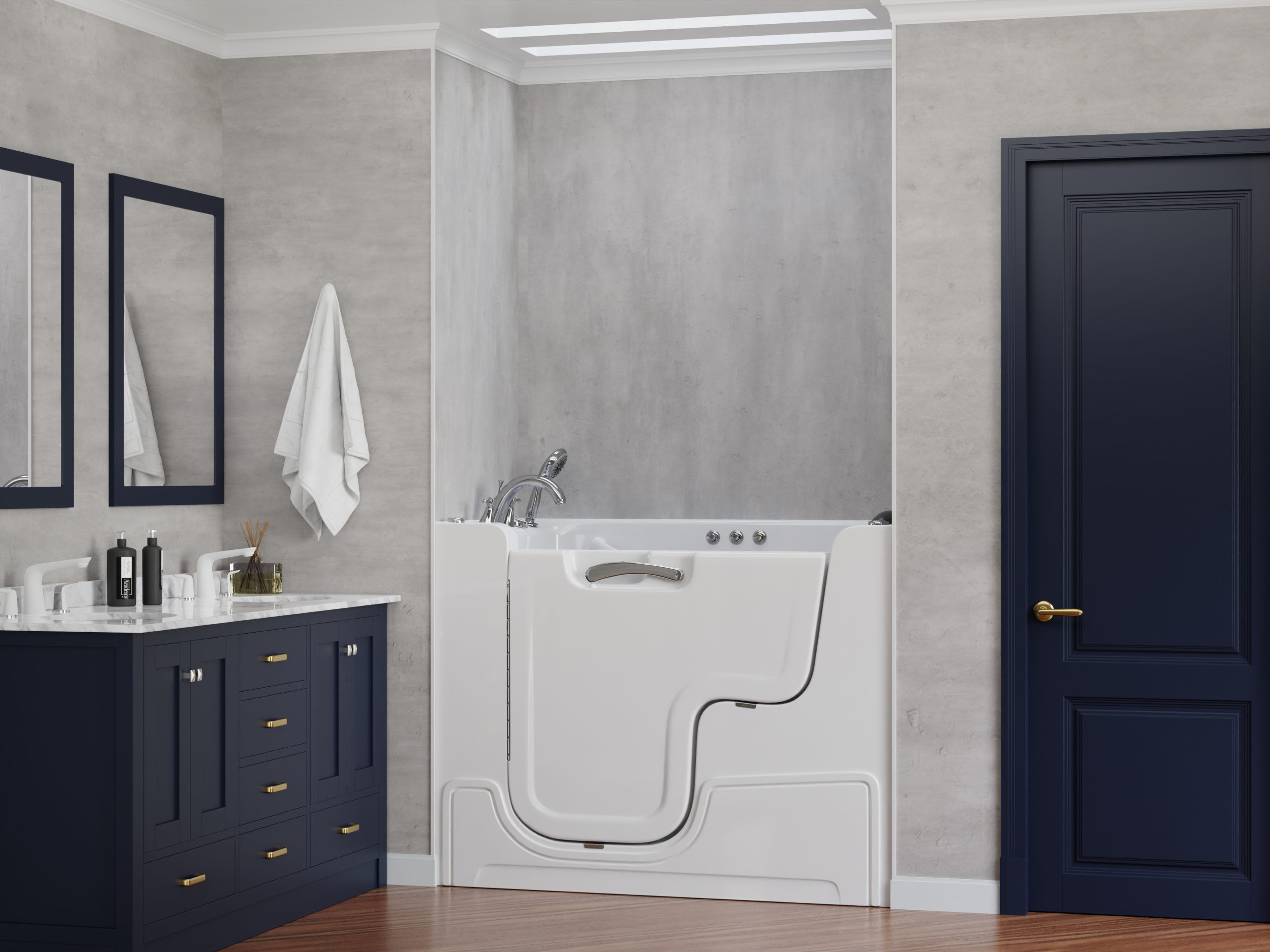 HD SERIES - 2953WCA Acu-Stream Jetted Wheelchair Accessible Walk-in ...